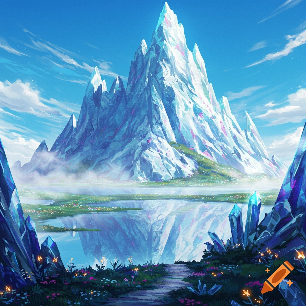 Alpine Landscape created on Craiyon