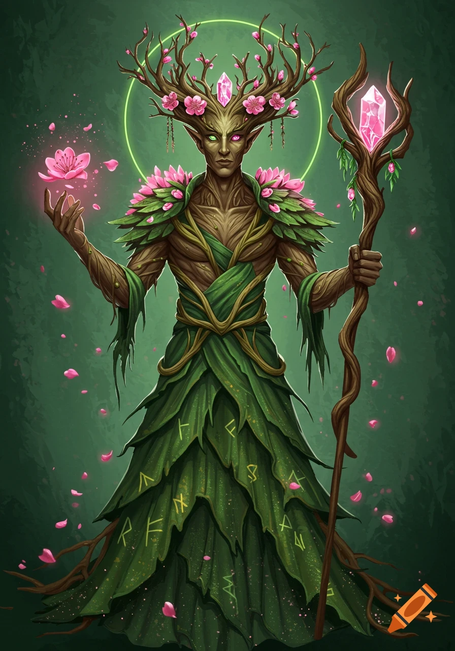 Detailed portrait of a fantasy woman with light blue eyes, pointed ears ...