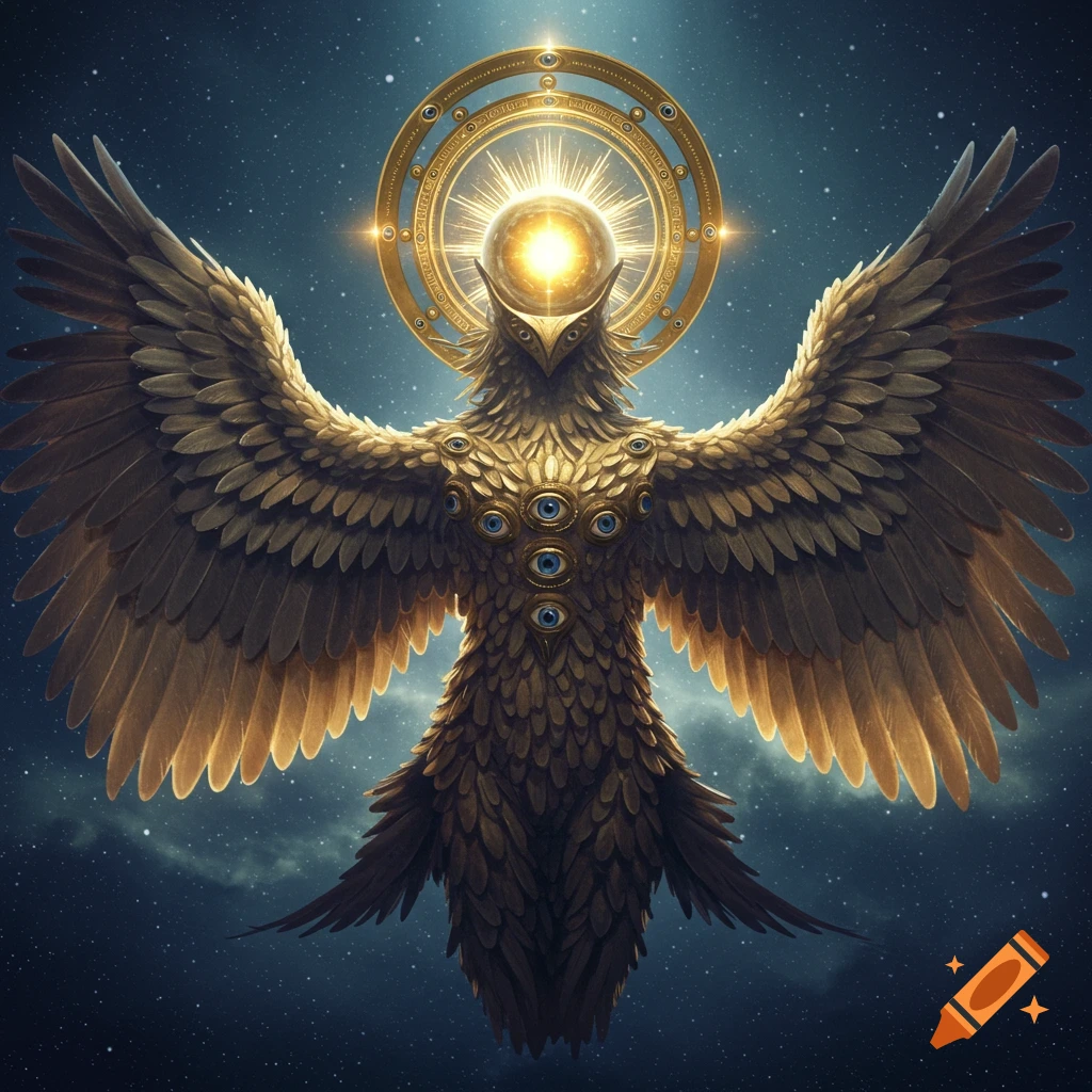 A wise wizard in a blue, star-patterned robe holds a glowing cosmic orb ...