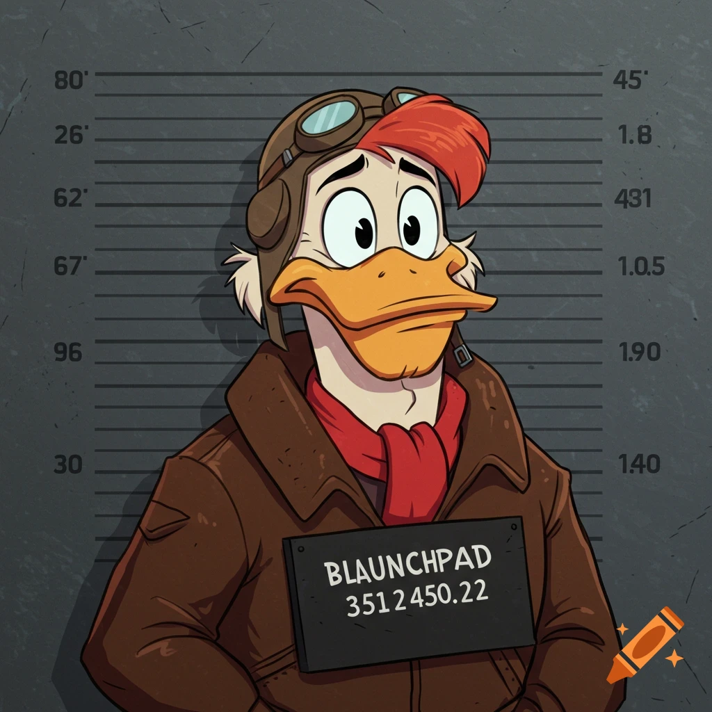 Donald Duck created on Craiyon