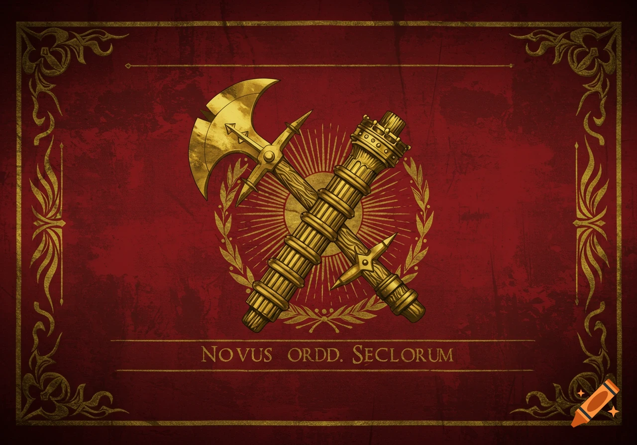 Ostrogothic+kingdom+flag created on Craiyon