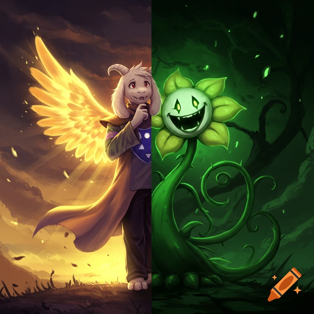 Undertale+sprite created on Craiyon