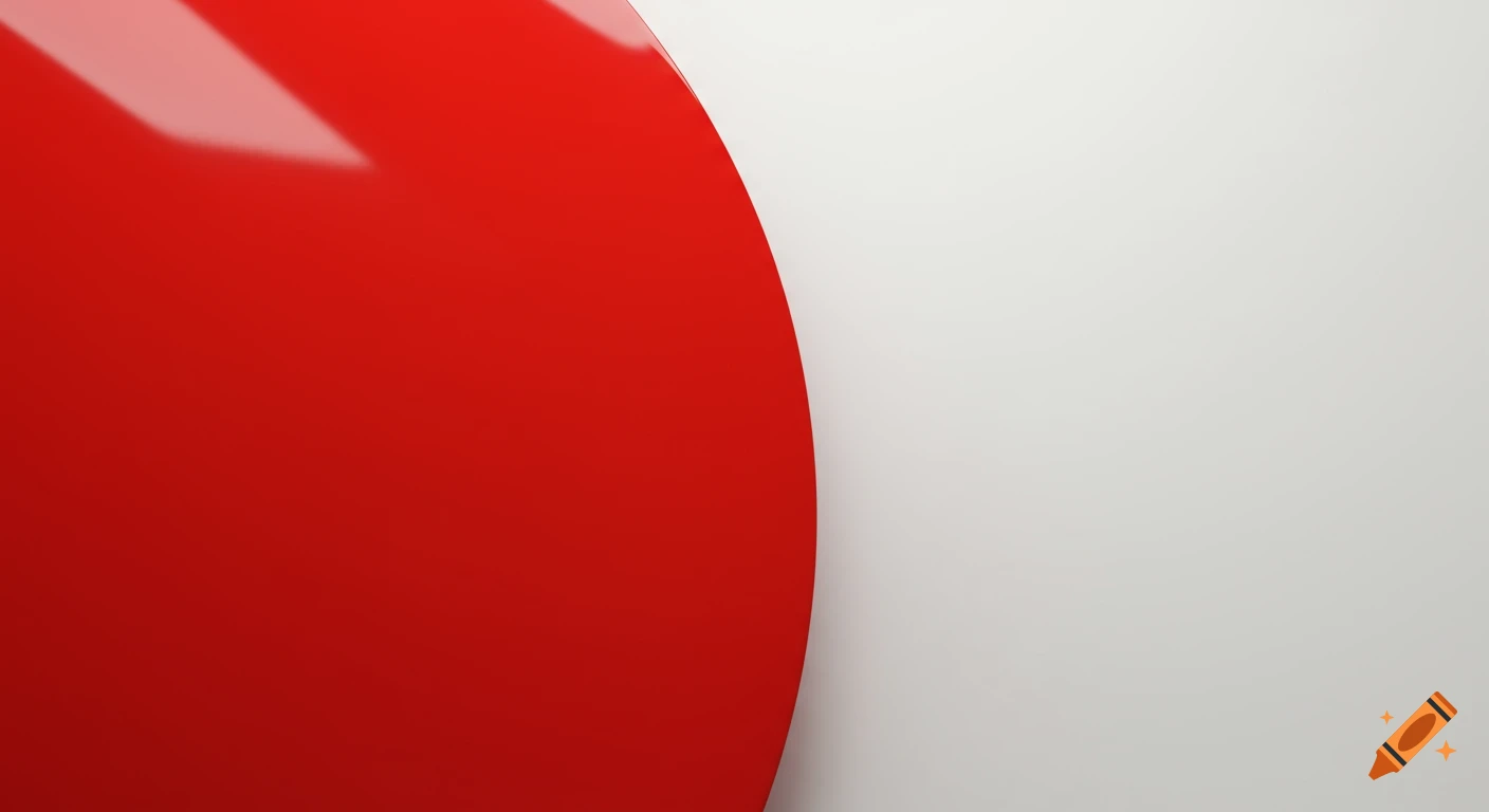 A red rubber glove with red feathers stands on a yellow block character ...