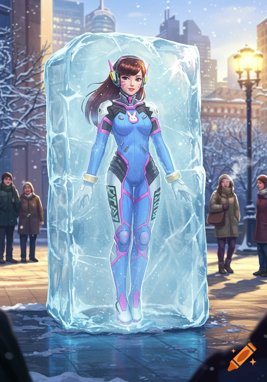 Overwatch imagens criadas no Craiyon