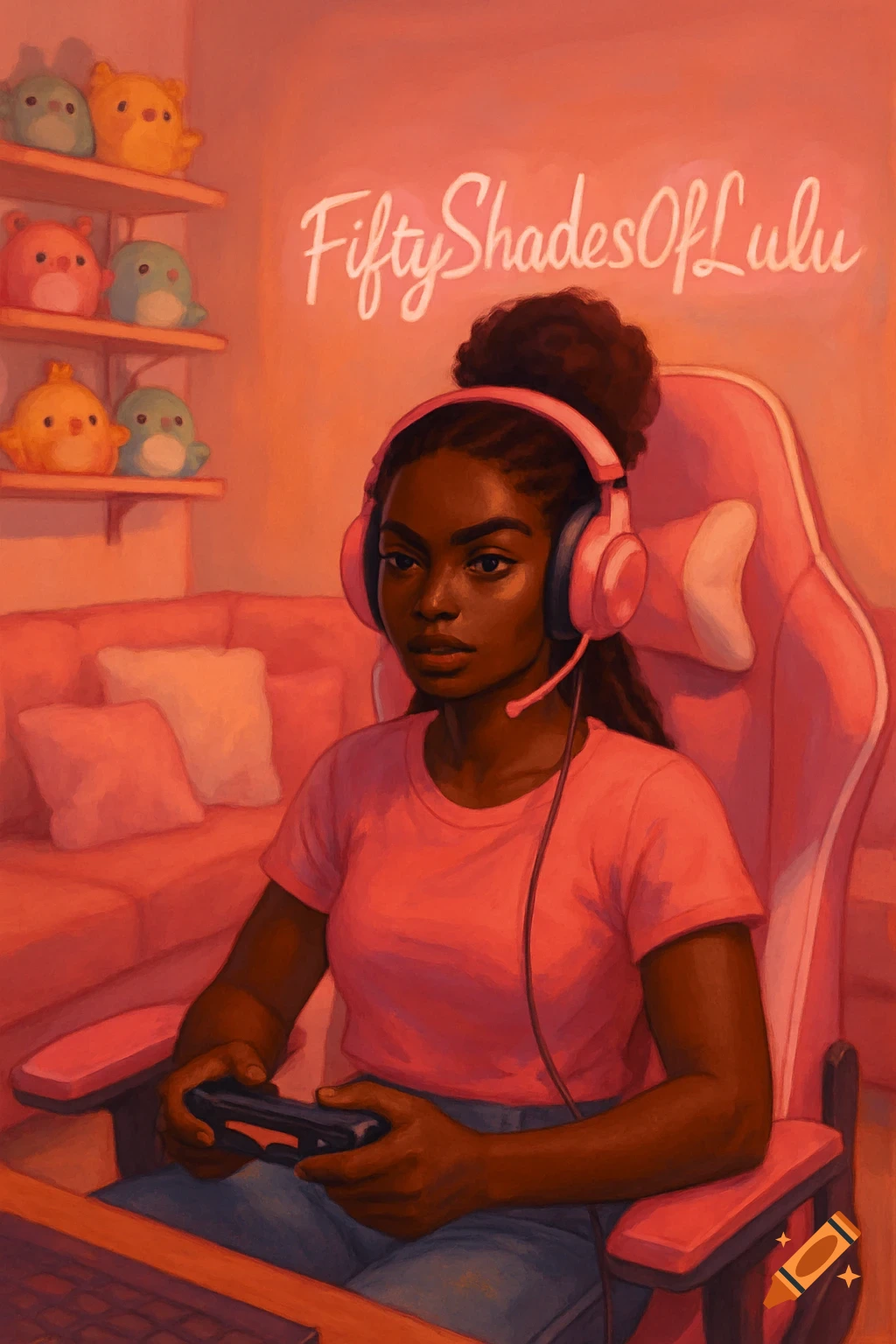 Huluu created on Craiyon