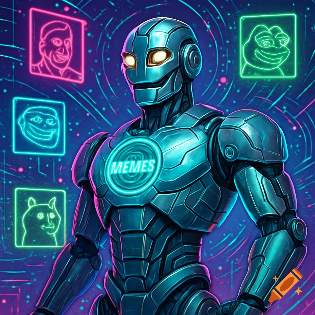 Shiny robots playing chess on Craiyon