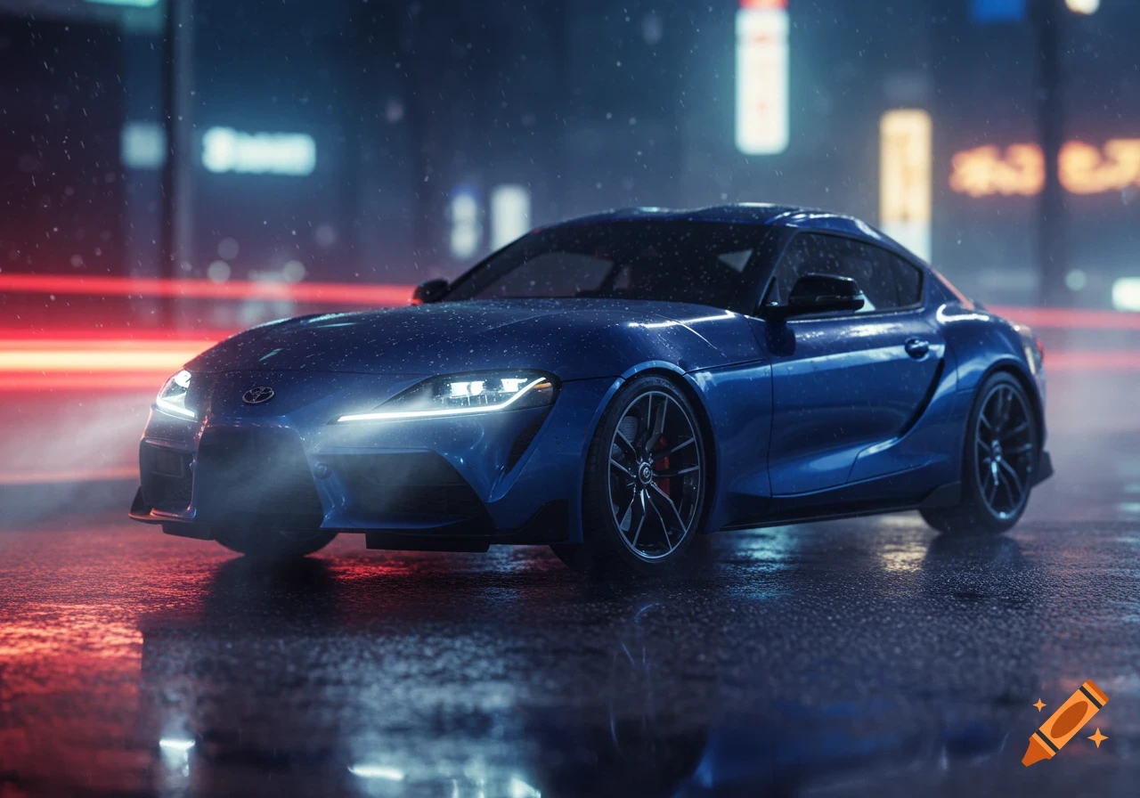 Toyota created on Craiyon