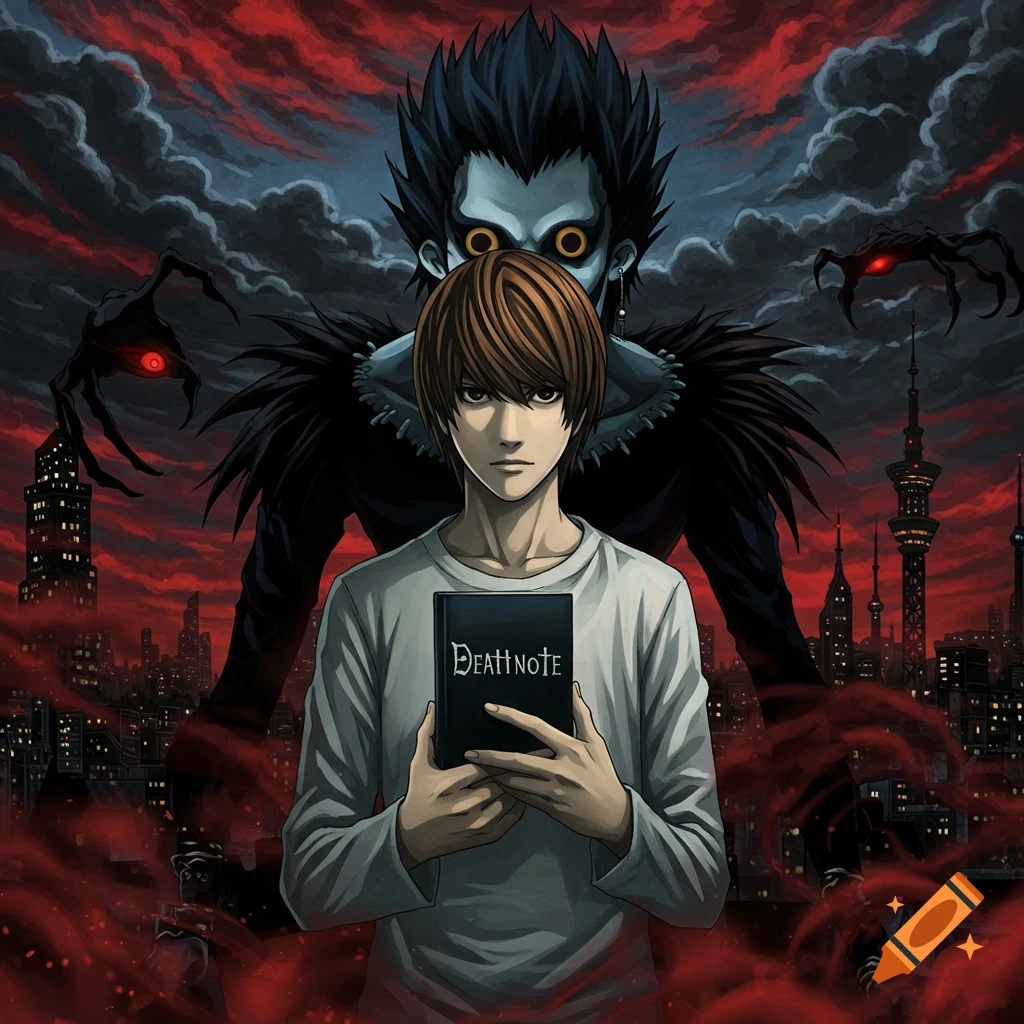 Realistic 3D model of Light Yagami on Craiyon