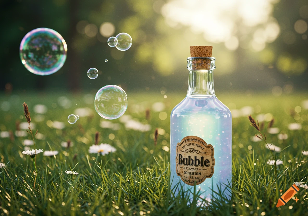 Bubbles images created on Craiyon