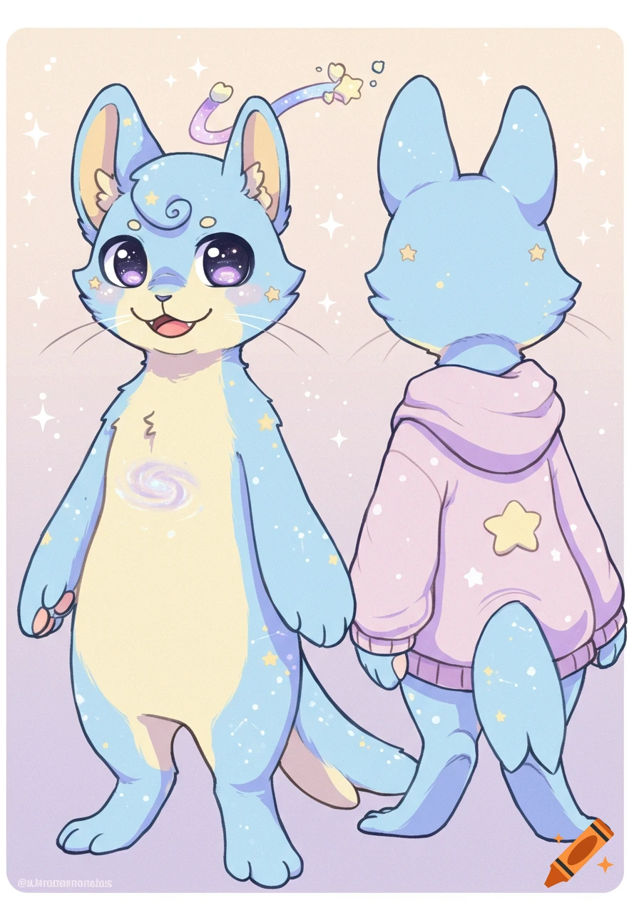 Furry+bfy created on Craiyon