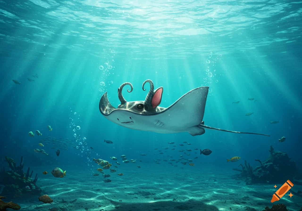 A tiny woman in a striped dress lies peacefully inside the massive open ...