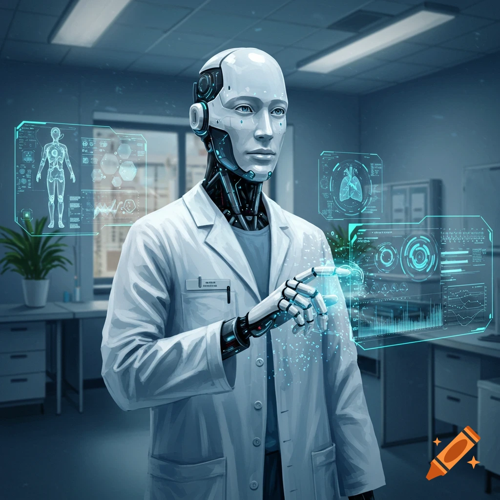 A man in a liquid metal suit with cyborg hands, one a screwdriver and ...