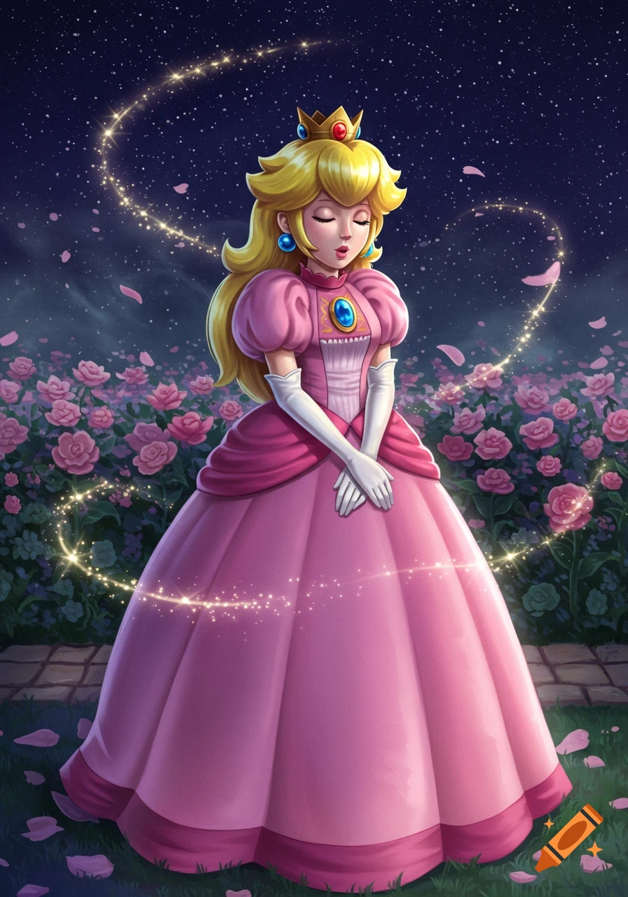 Princess+daisy+crown created on Craiyon