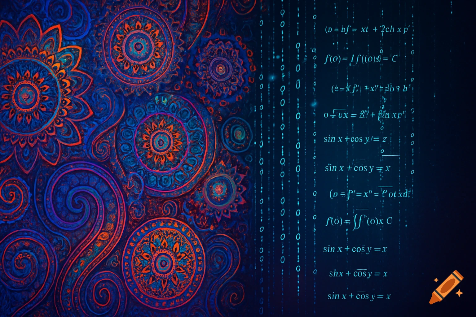 Ascii+art+horror created on Craiyon