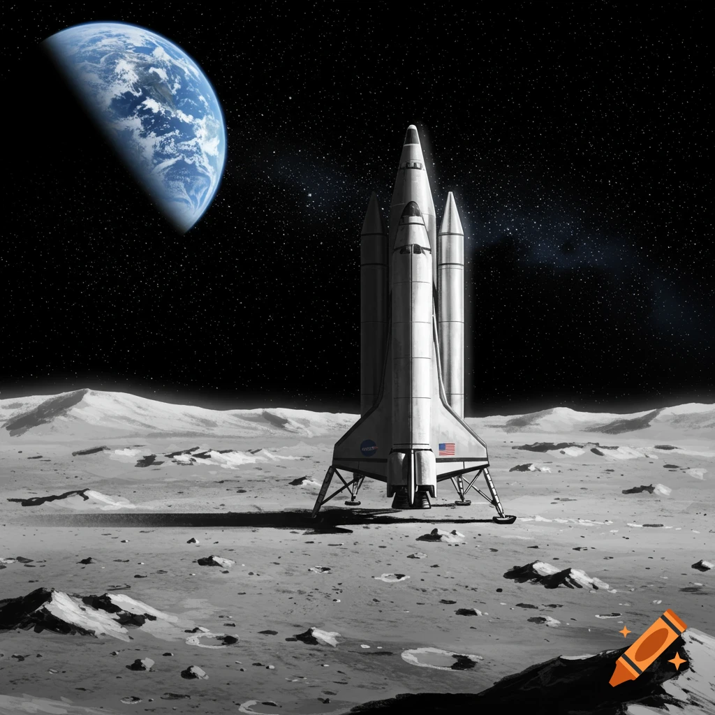 Space+shuttle+logo created on Craiyon