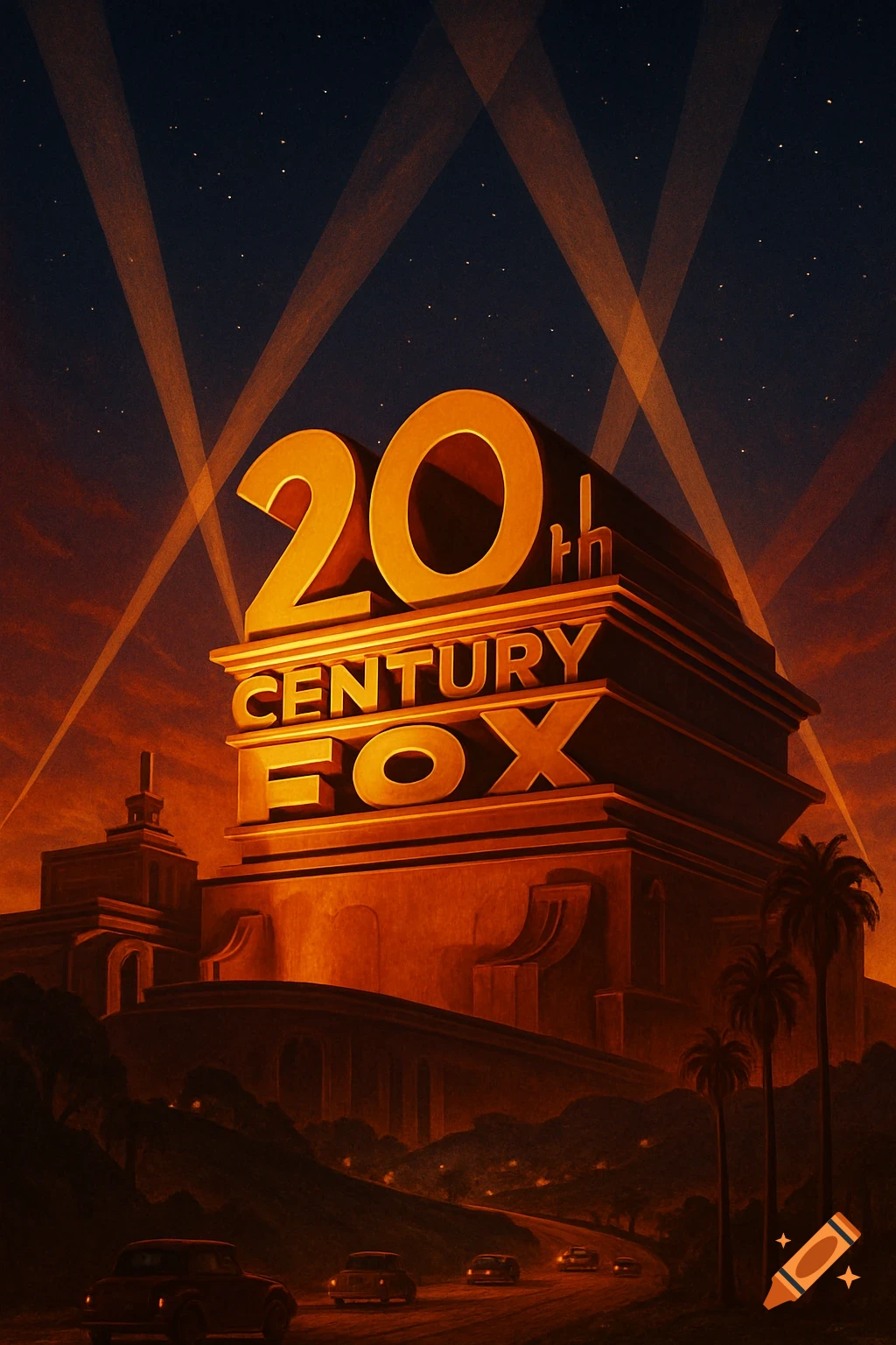 A hand holds a vintage-style 'Oppenheimer' movie ticket, with blurred ...