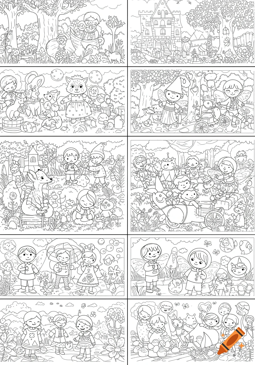 Coloring+blue+pink created on Craiyon