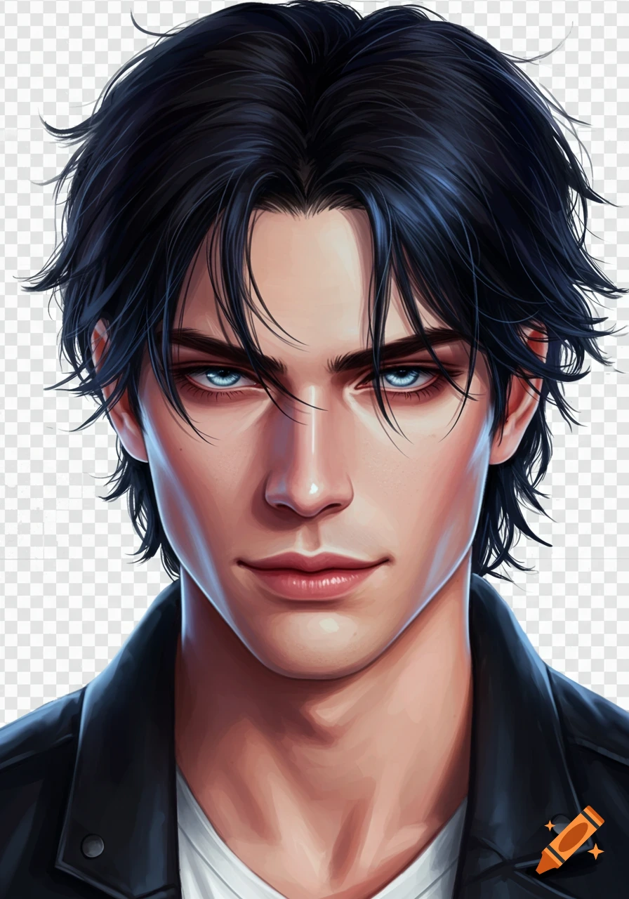 Man Face Drawing created on Craiyon