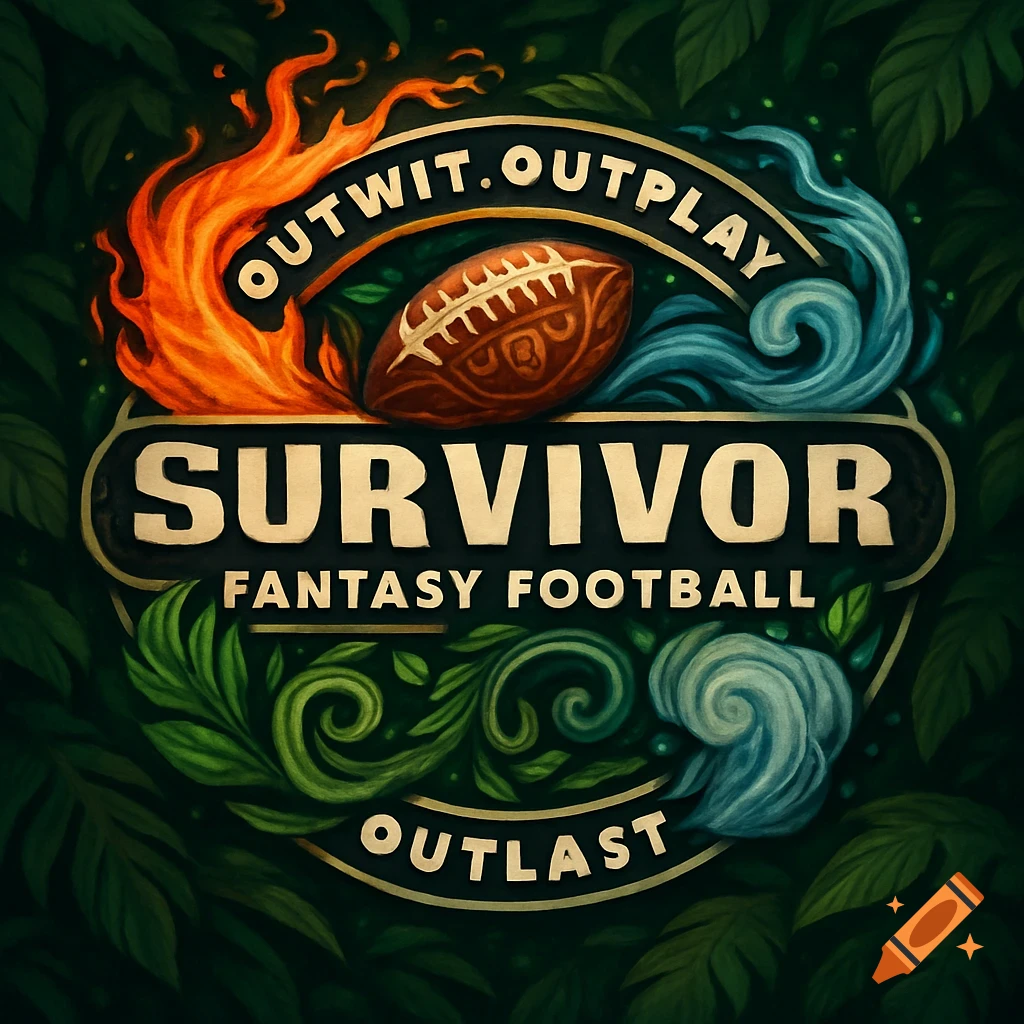 A logo on a black background with yellow and pink jagged lines and text ...