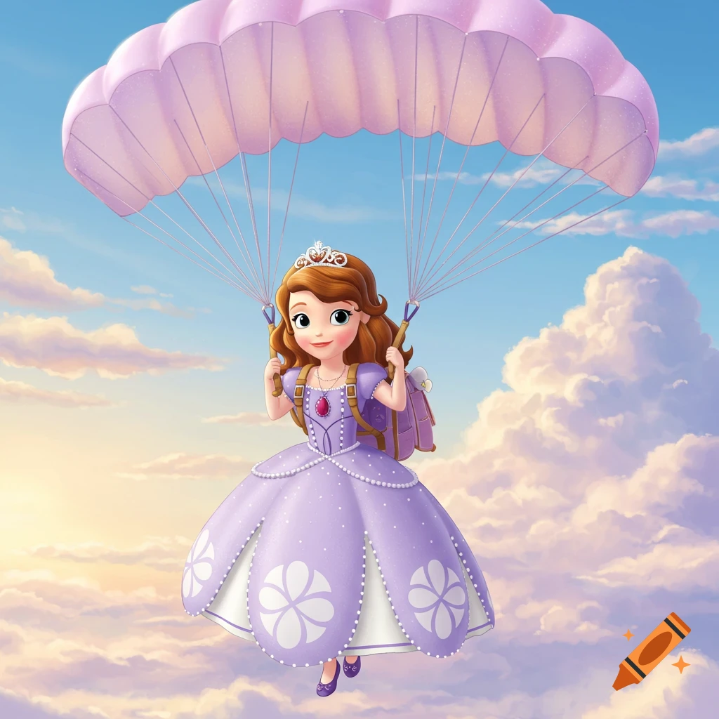 Black+and+white+princess+sofia created on Craiyon