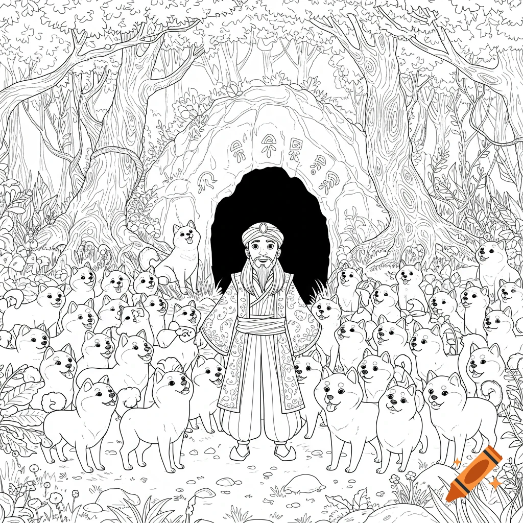 Megan+coloring+sheets created on Craiyon