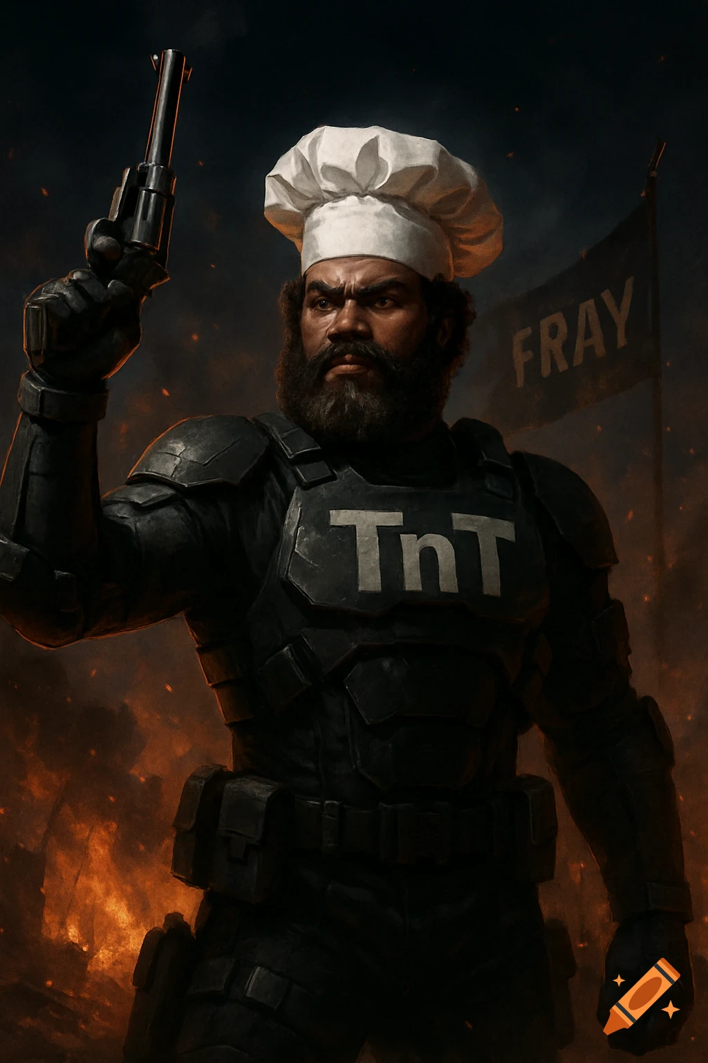 Brotato+fanart created on Craiyon