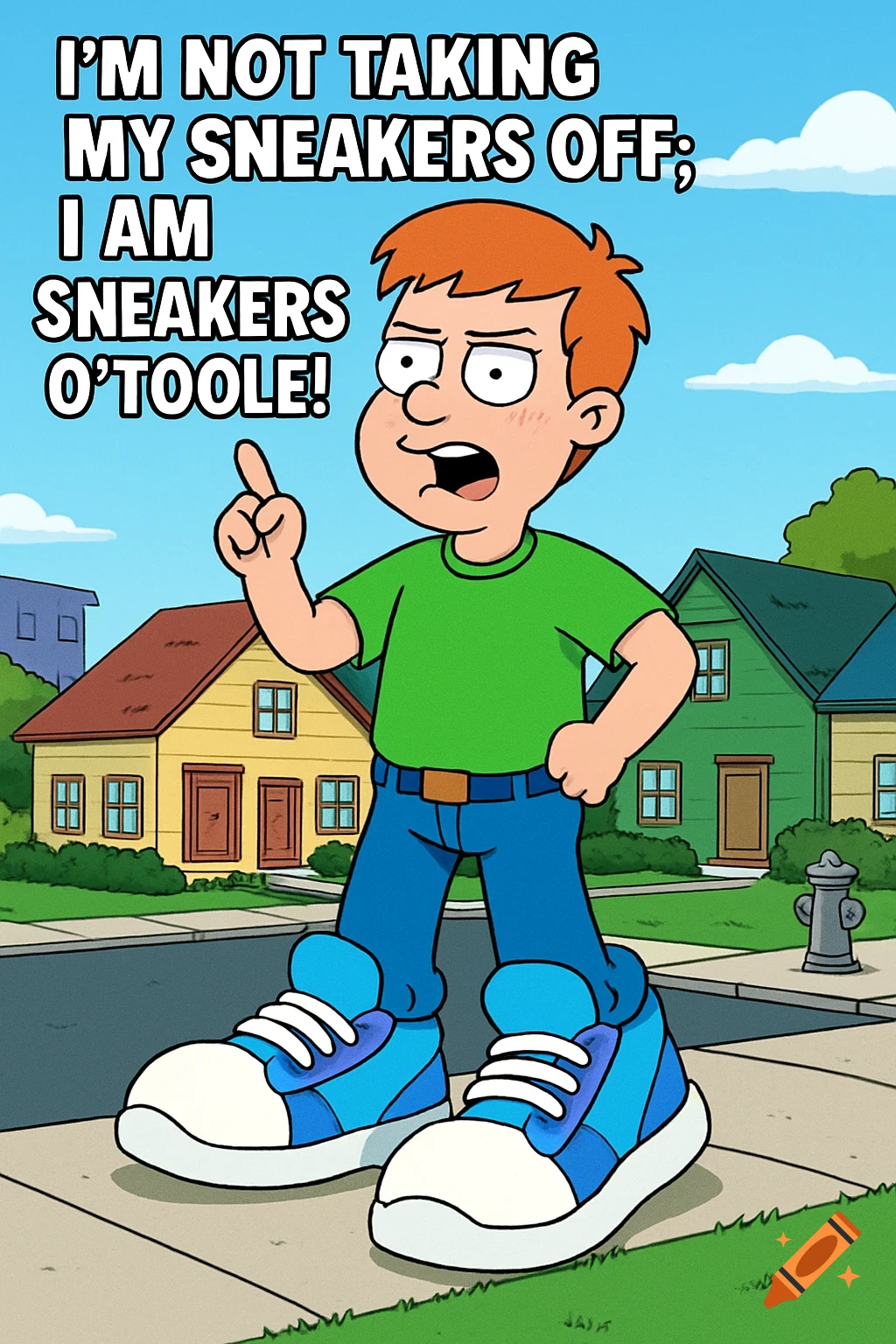 Yolodeck+cartoon created on Craiyon