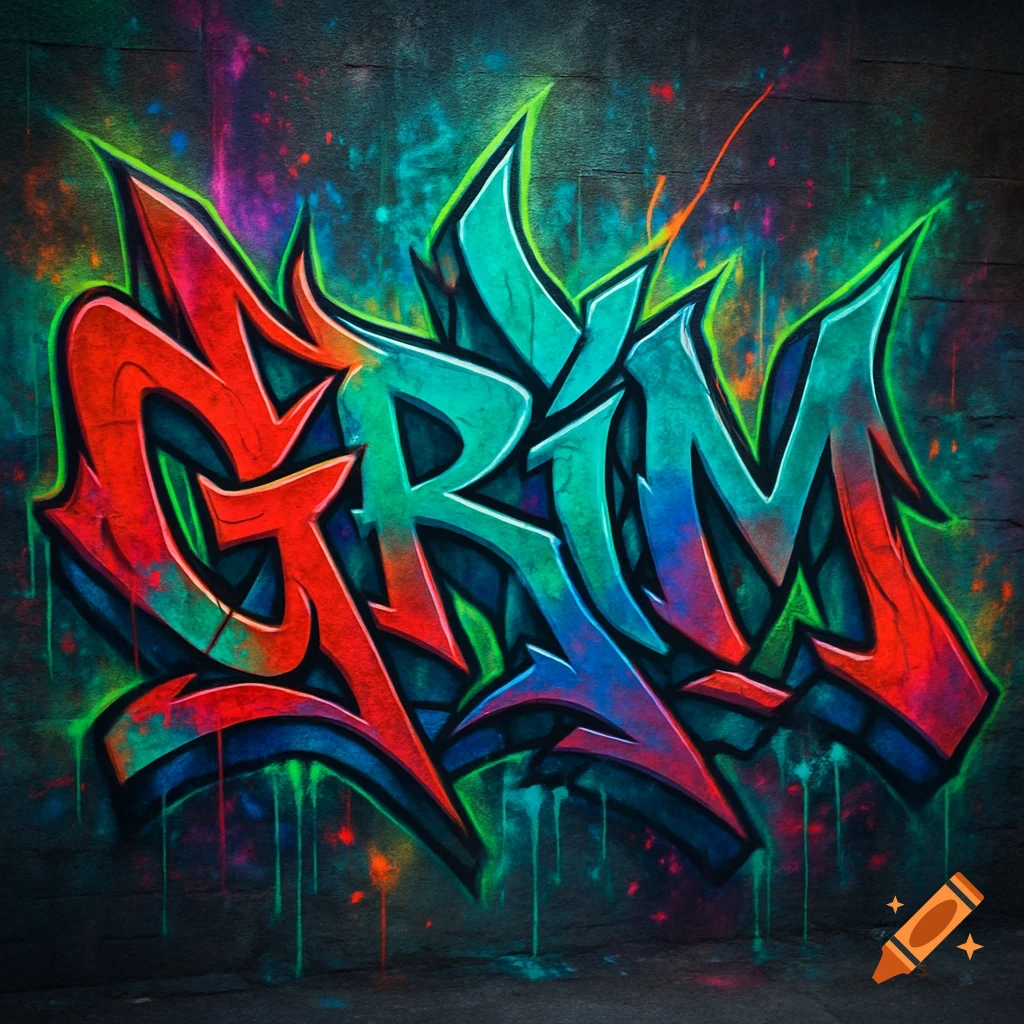 The name Tommy rendered in vibrant, colorful graffiti letters on a dark ...