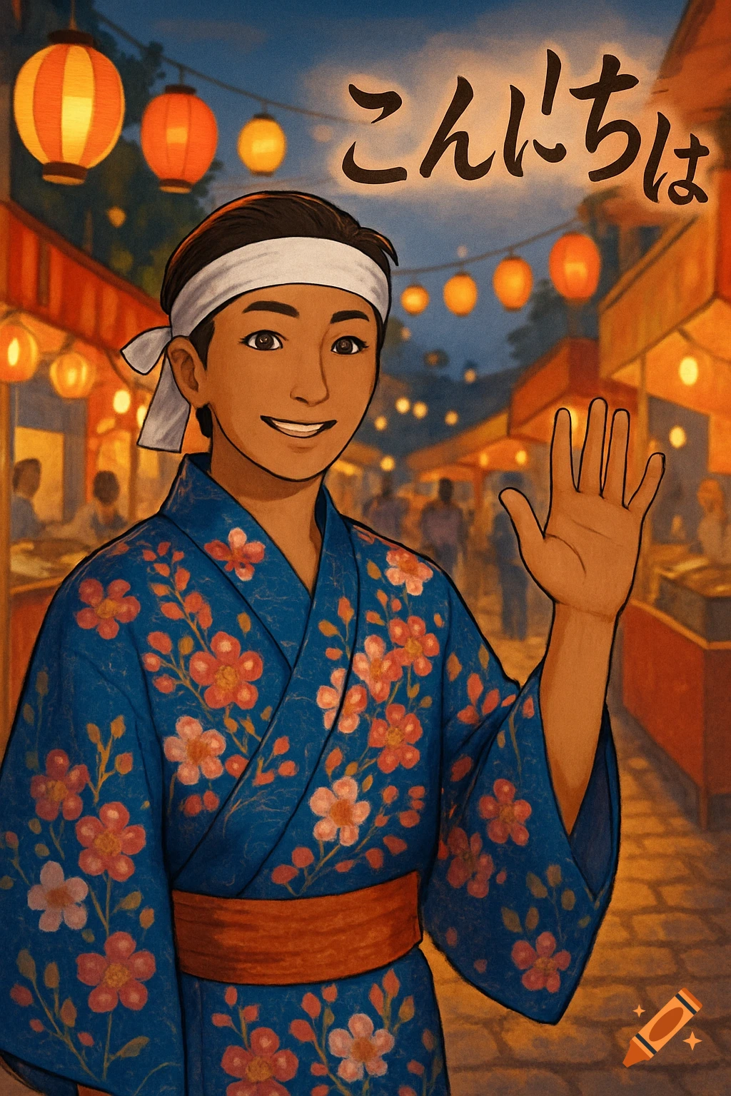 Japanese+face+emoji created on Craiyon