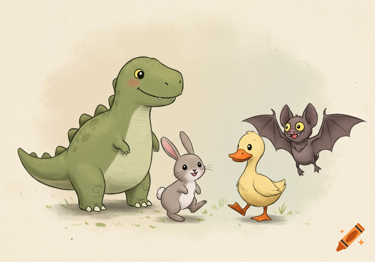 Smiling+critters+oc created on Craiyon