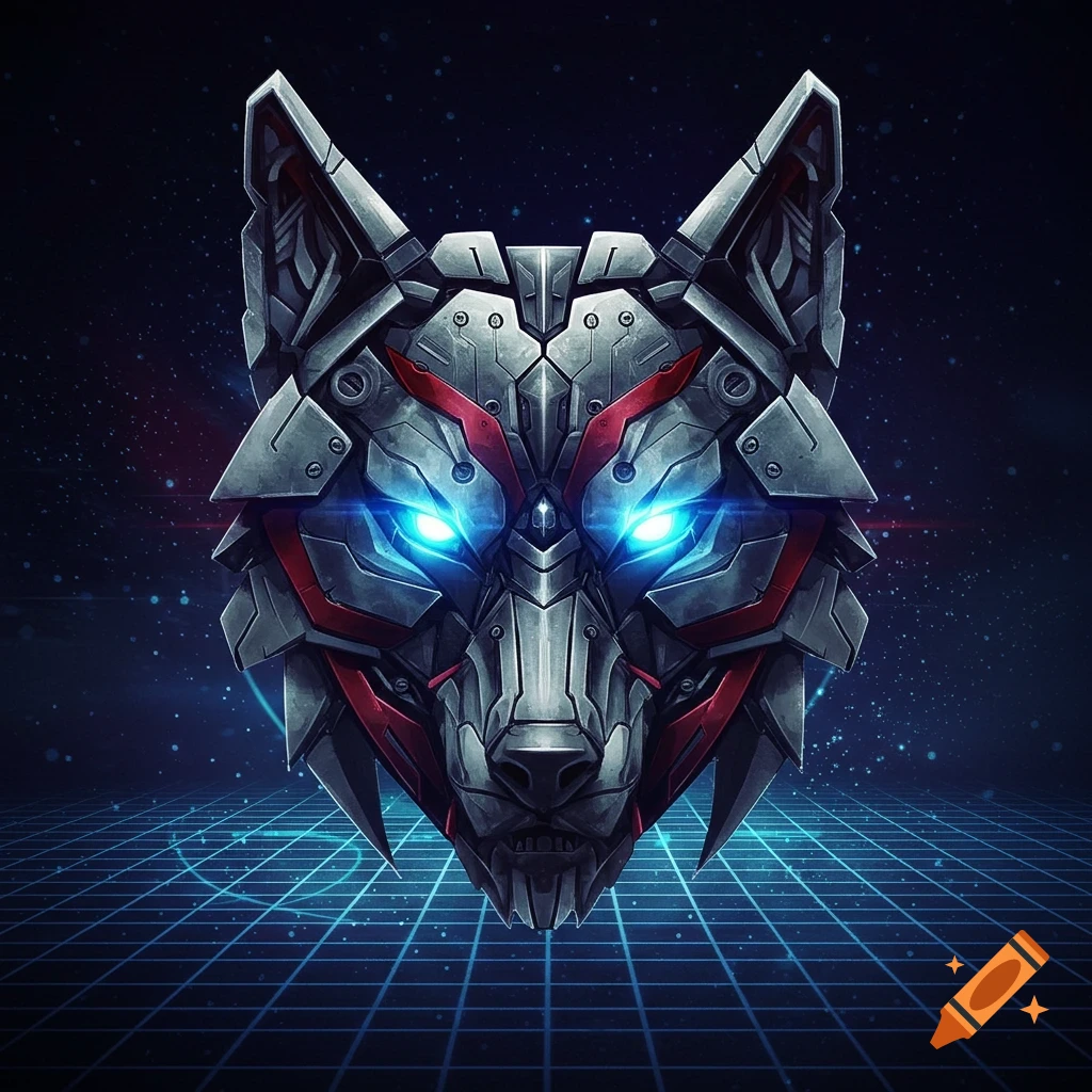 A detailed biomechanical design featuring red tendrils intertwined with ...