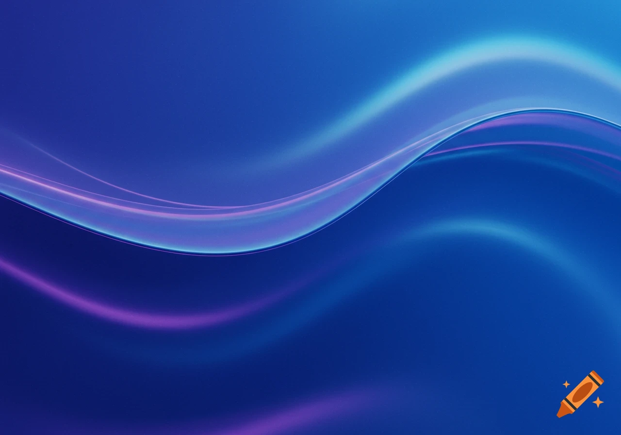 An abstract background with blue and purple swirling gradients blending ...