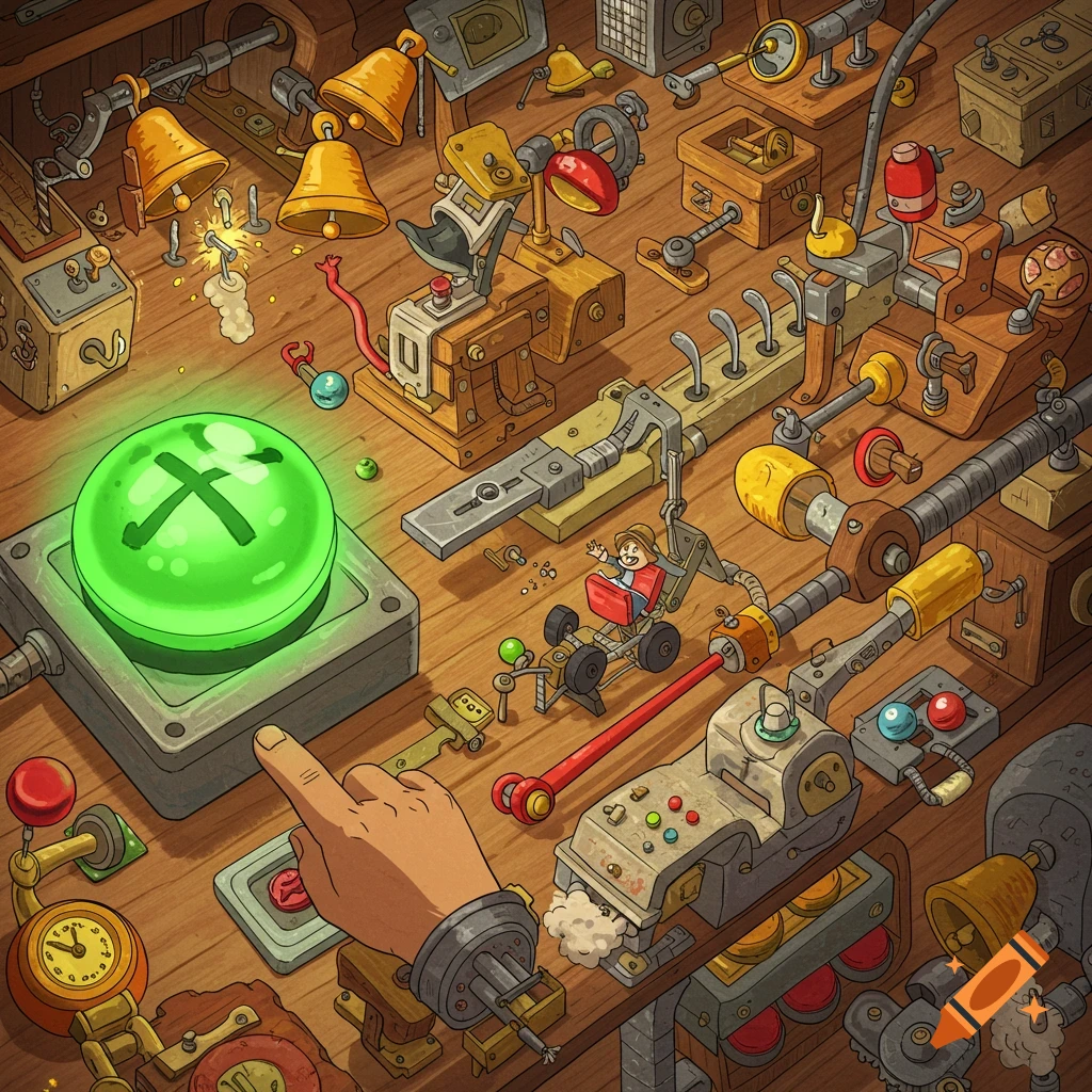 Cartoon characters Cuphead and a distressed Mugman face a giant ...