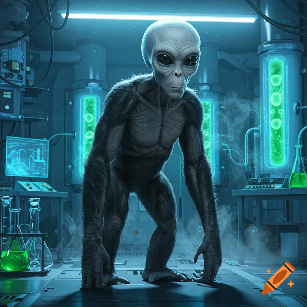 Alien+clipart+border created on Craiyon