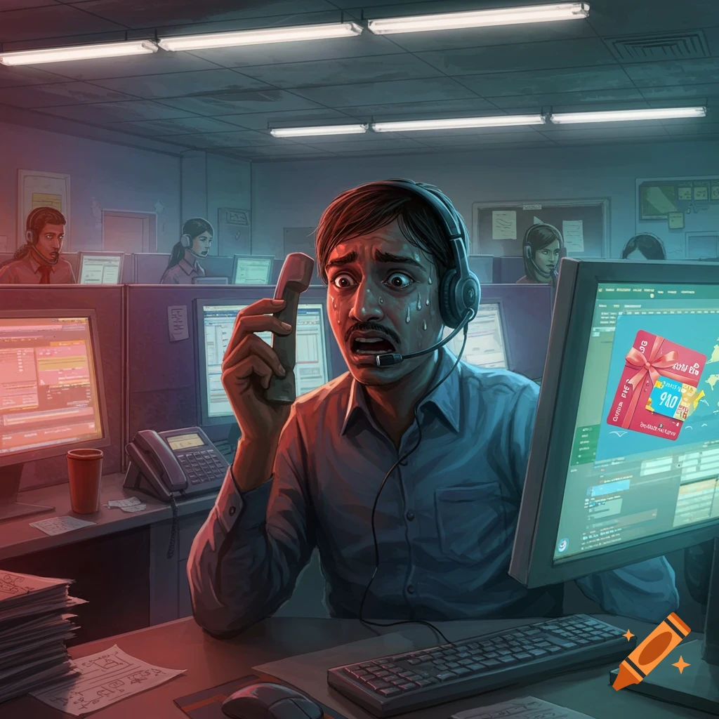 Image of an evil villain typing on a computer on Craiyon