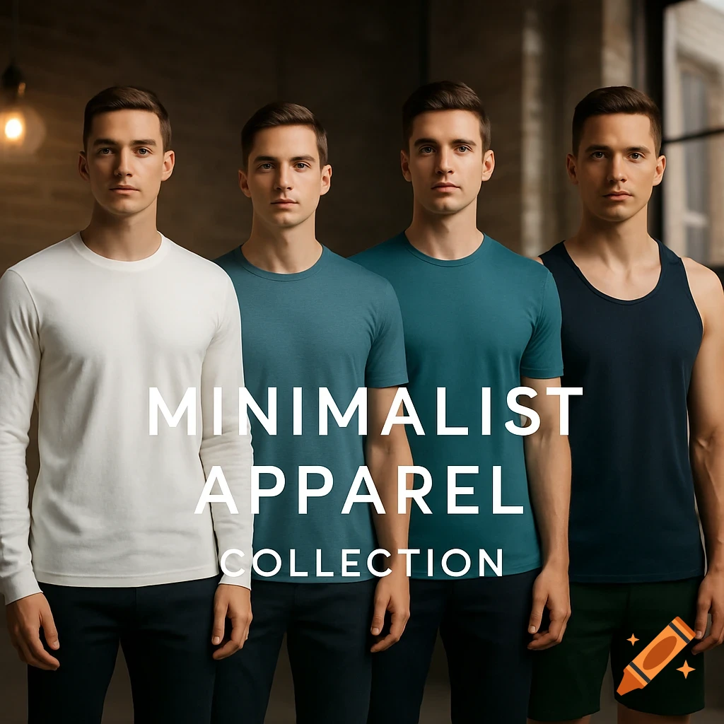 A grid-layout fashion catalog displays models wearing casual hooded ...