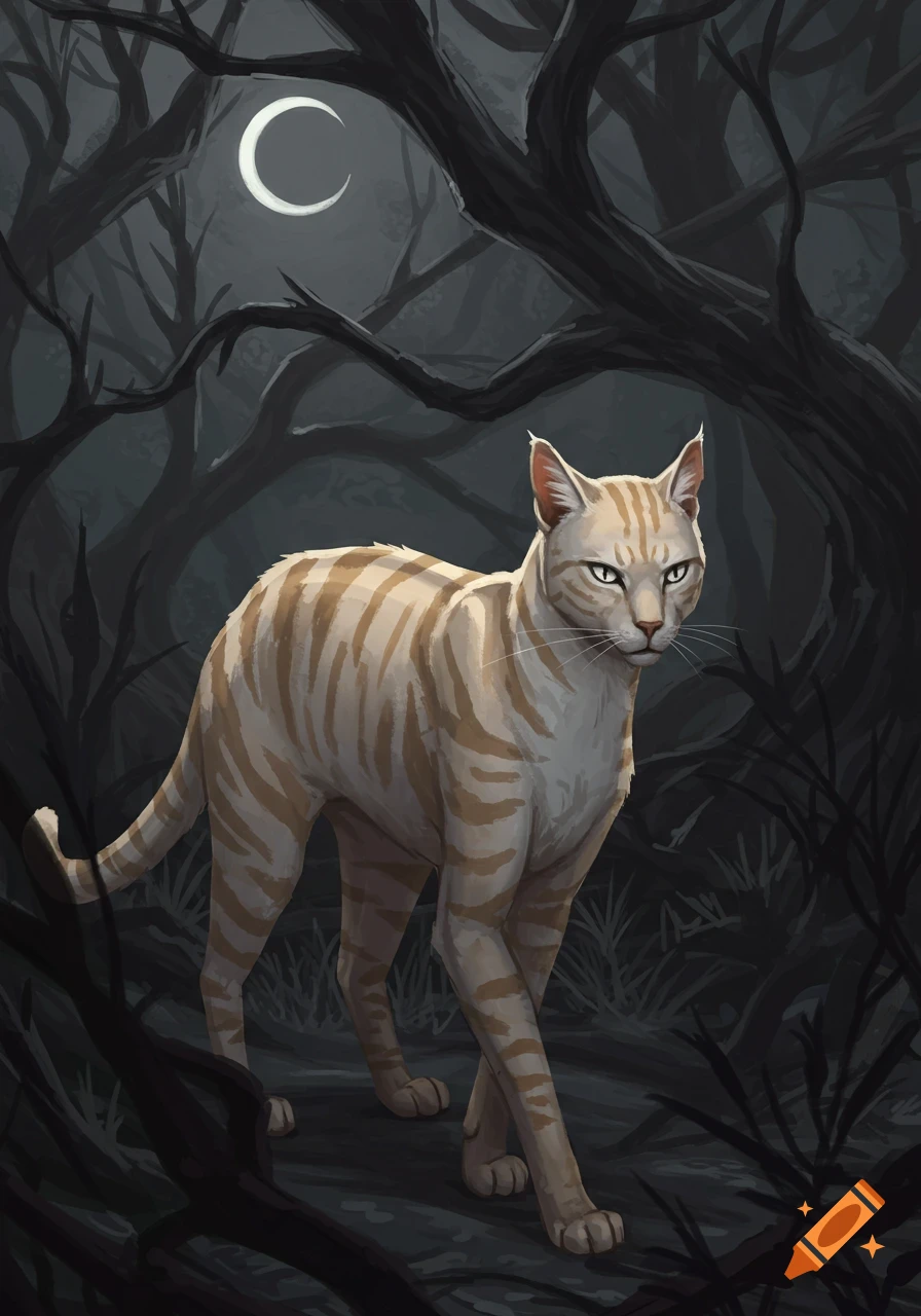 An aggressive illustrated bobcat with sharp claws breaks through a ...