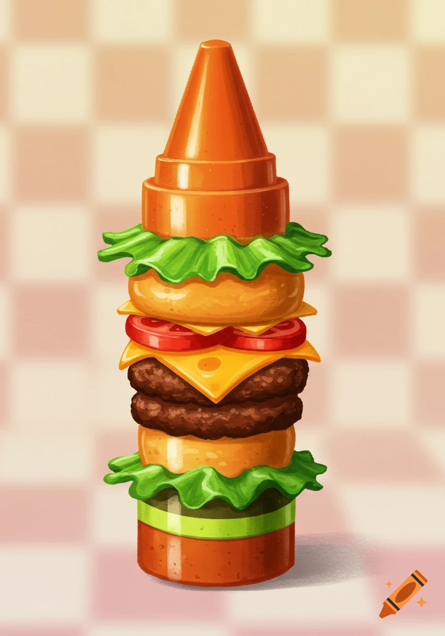 Food+pyramid+cartoon created on Craiyon