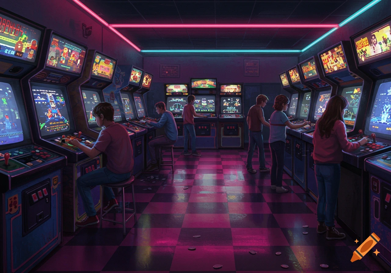 Retro images created on Craiyon