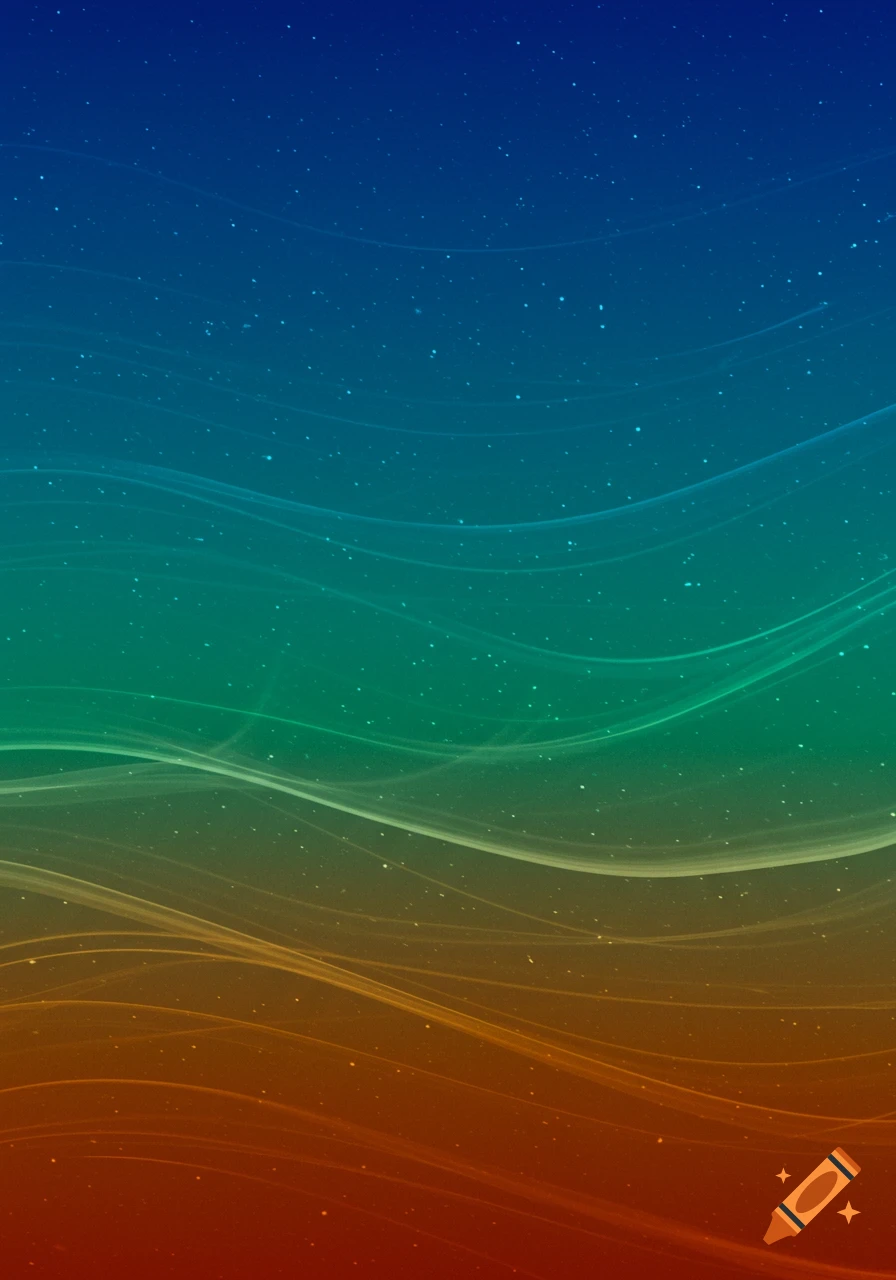 Abstract blue gradient background with faint white speckles resembling ...