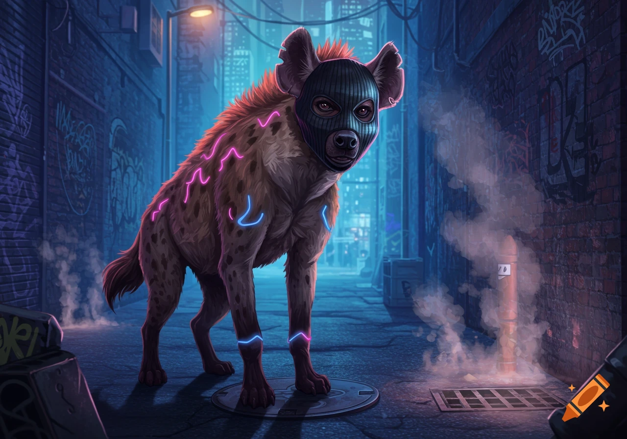 Lion+king+hyena created on Craiyon