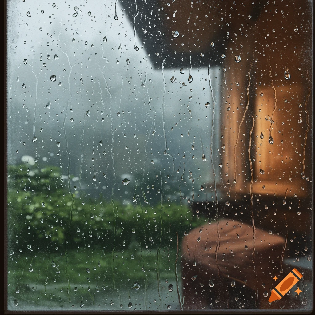 Photorealistic close-up of water cascading down tiled shower walls ...