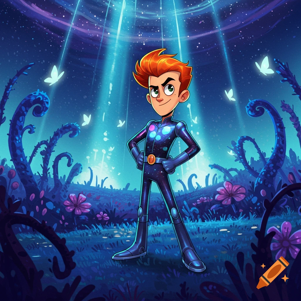 Star+cartoon created on Craiyon