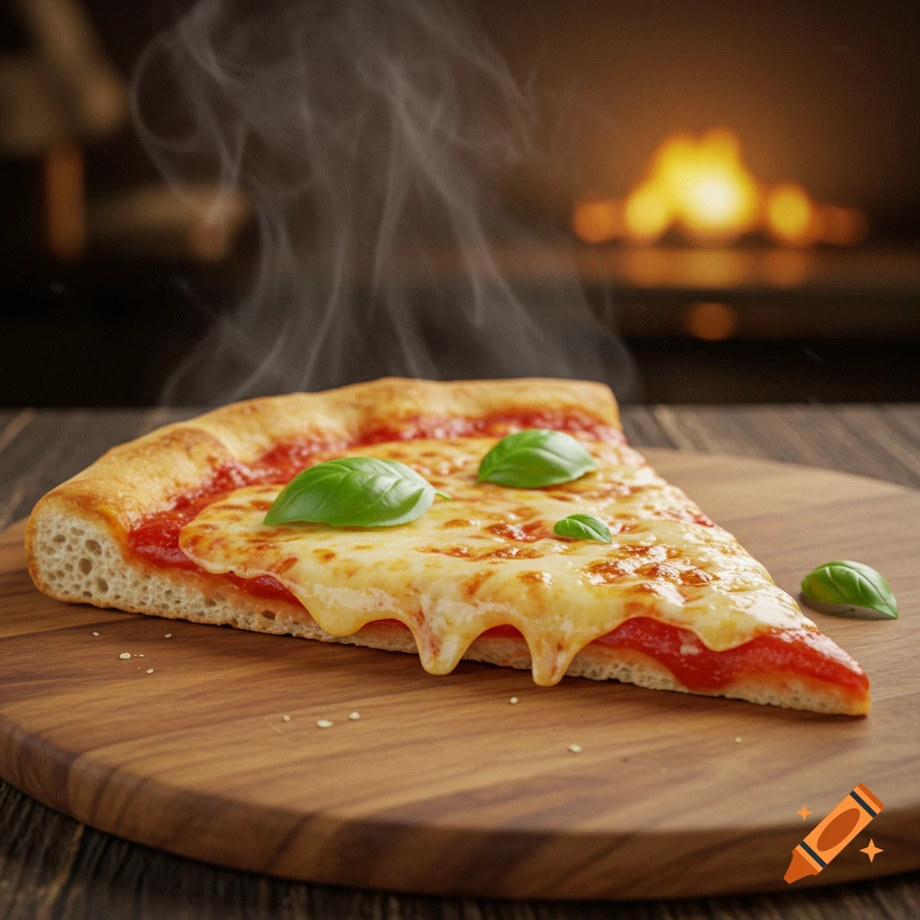 Mini pizzas with smiley faces made from bell peppers on Craiyon