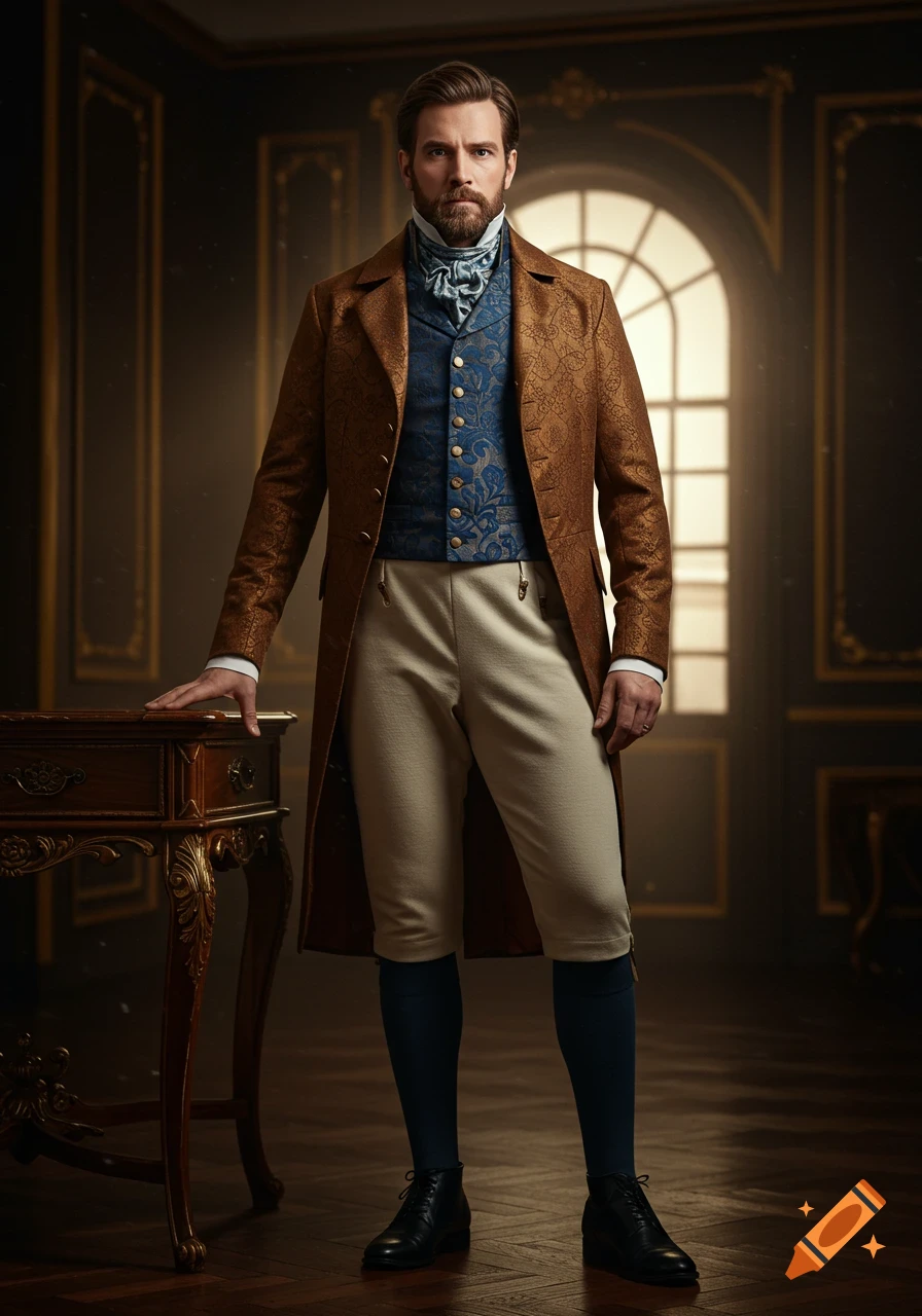 A whimsical illustration of Percy Bysshe Shelley in historical attire ...