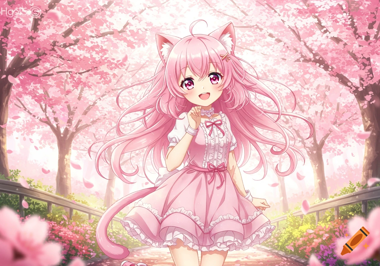 Anime+girl+maid+dress created on Craiyon