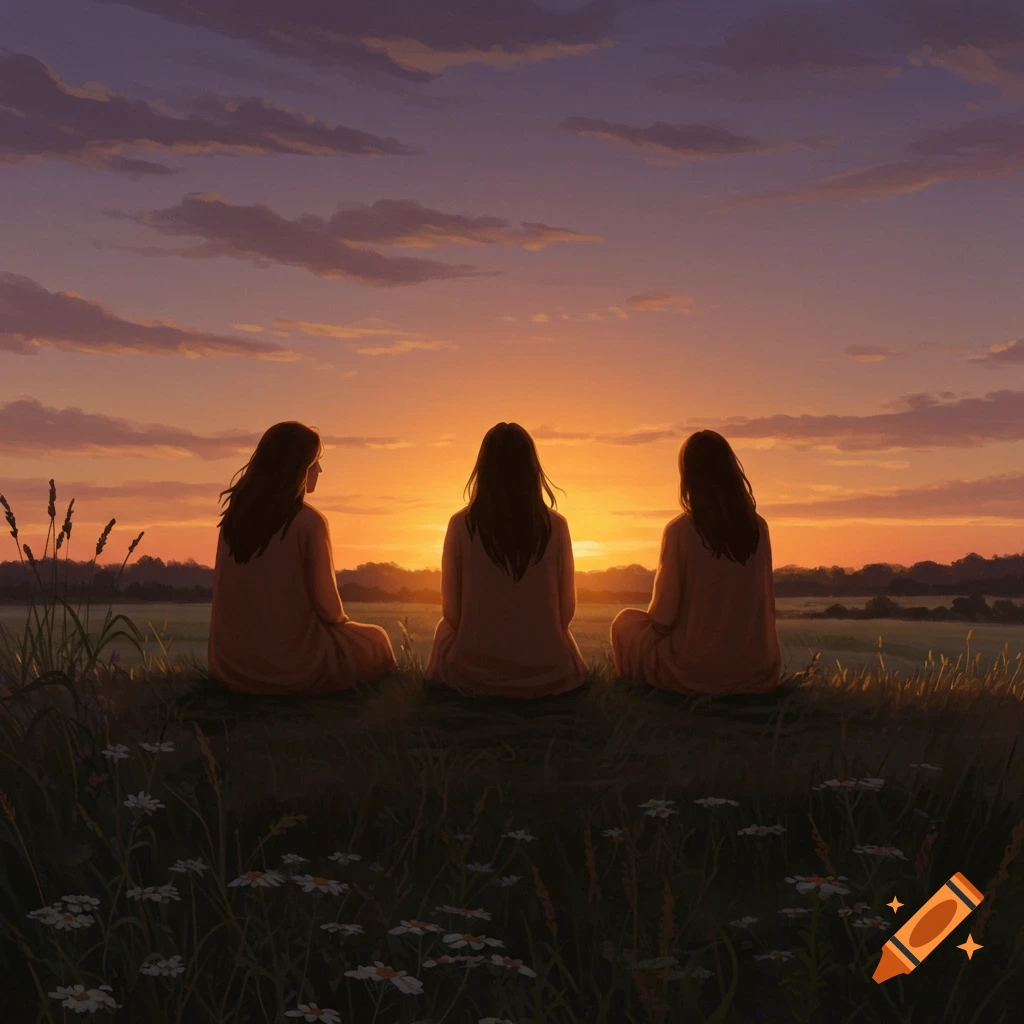 Manga drawing of an introverted woman with cat ears living in RV in ...