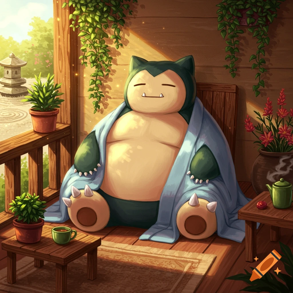 Meowth with a red bandana smiles in the foreground, while an angry ...