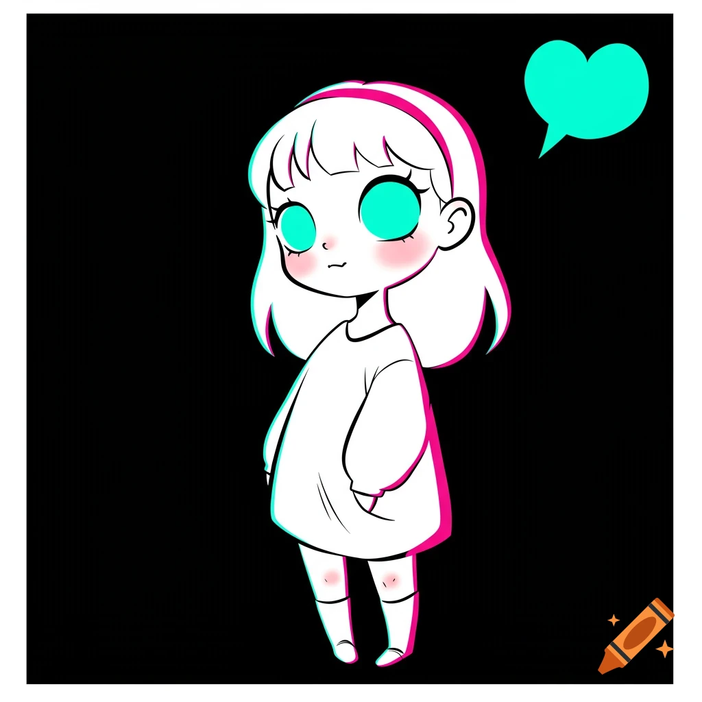 Chibi+hair+3d created on Craiyon