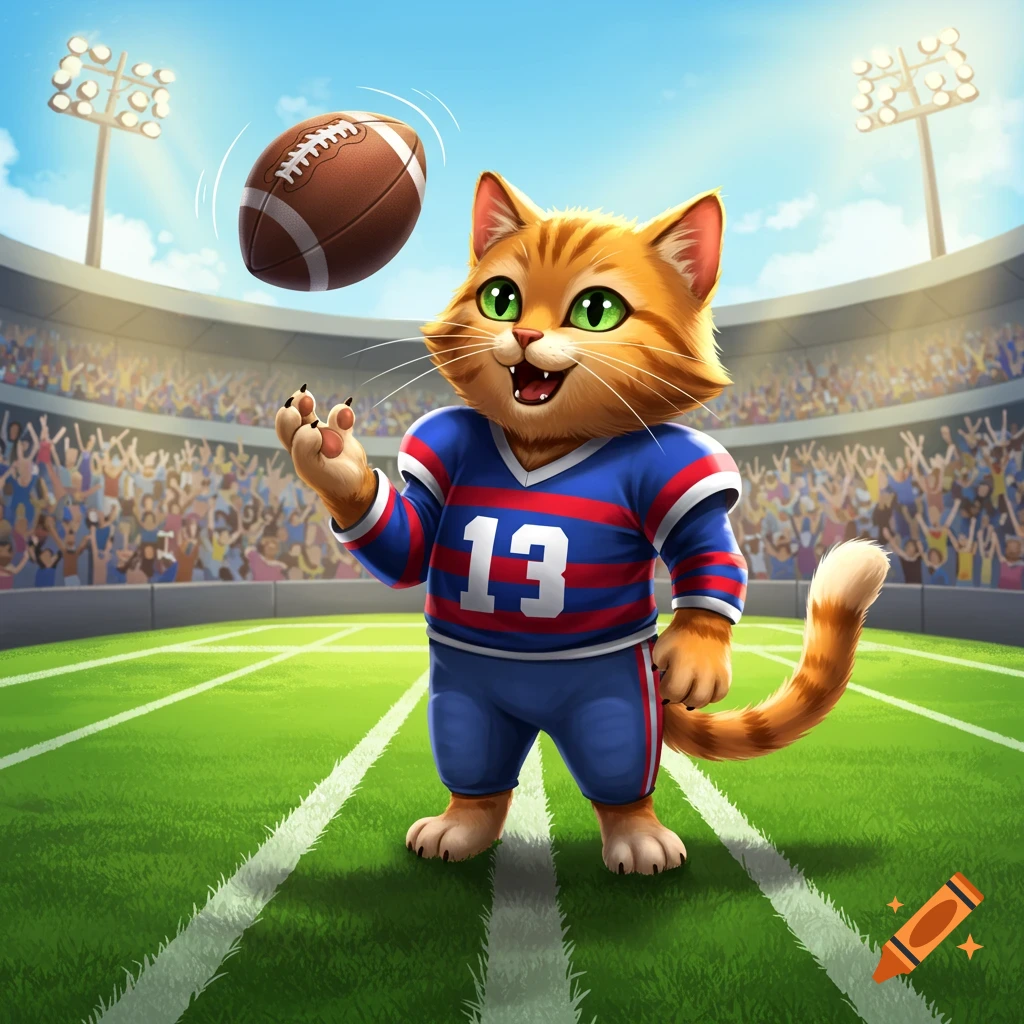 A cute fluffy white dog wearing a New York Yankees baseball uniform and ...